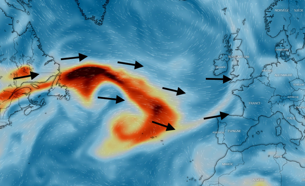 Les fumées des incendies canadiens en France dès ce lundi ! - Météo Express
