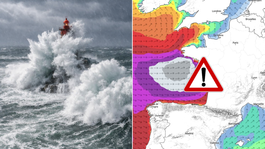 Tempête Ingrid ce 23 janvier : du vent et surtout une grosse houle ...